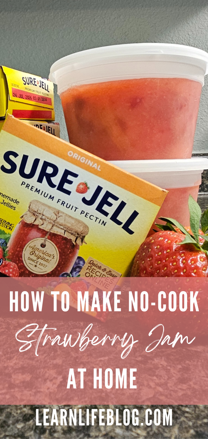 How to Make No-Cook Strawberry Freezer Jam with Sure-Jell - The ...